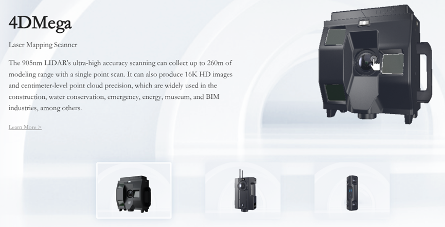 Advanced cameras for reconstruction released by CGAII – GraphicsVision.AI